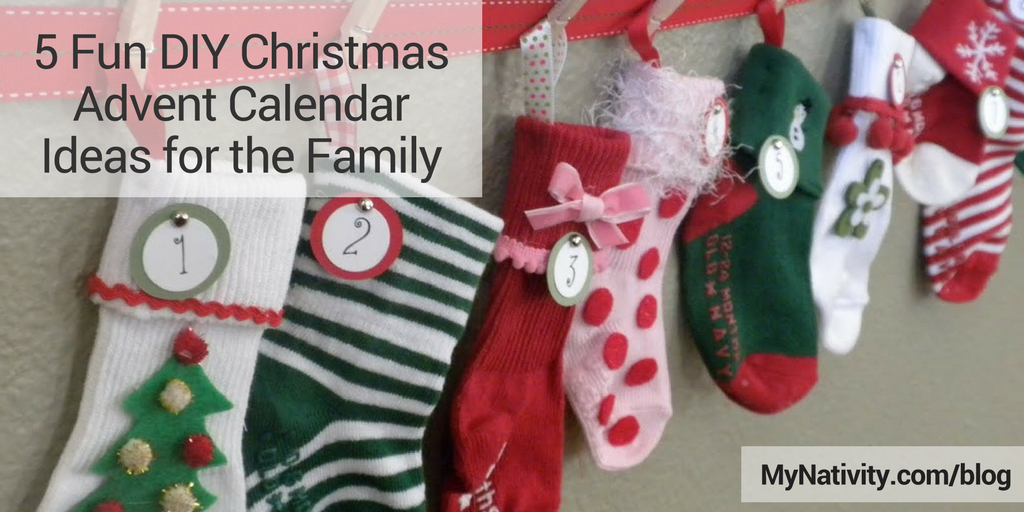 5 Fun DIY Christmas Advent Calendar Ideas for the Family | MyNativity
