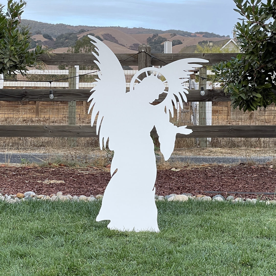 Nativity Angel Silhouette