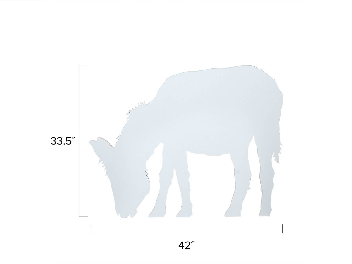 LifeSize Outdoor Nativity Donkey | MyNativity
