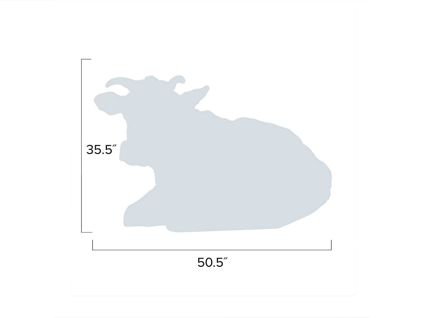 LifeSize Outdoor Nativity Ox | MyNativity