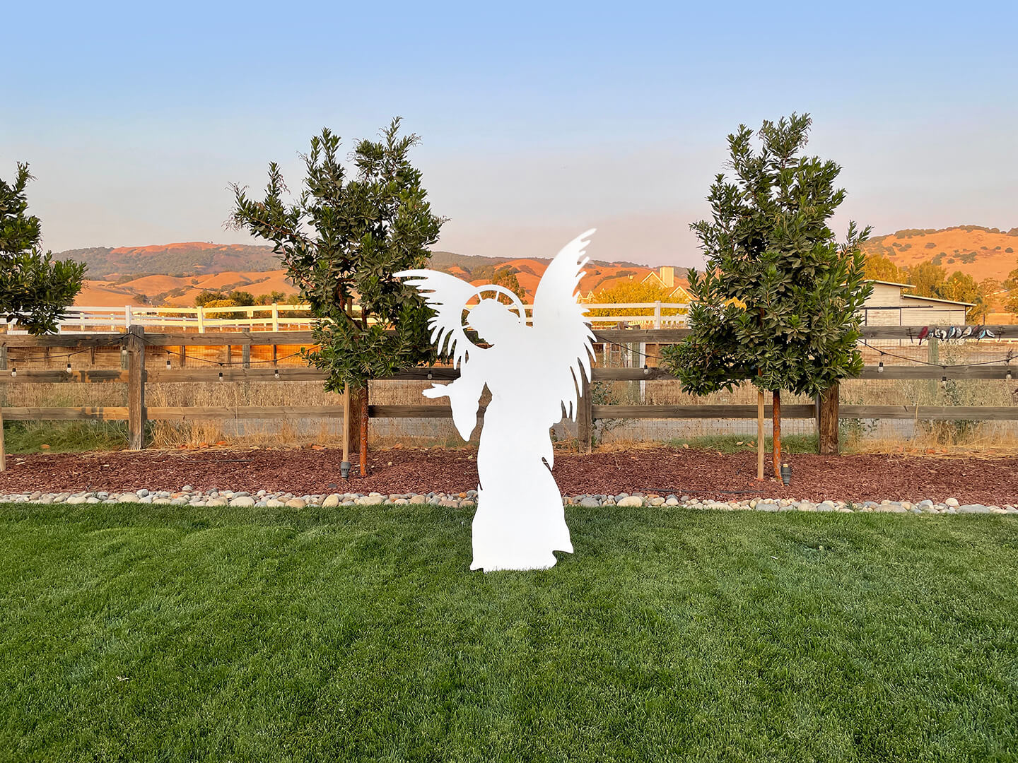 LifeSize Outdoor Nativity Angel | MyNativity